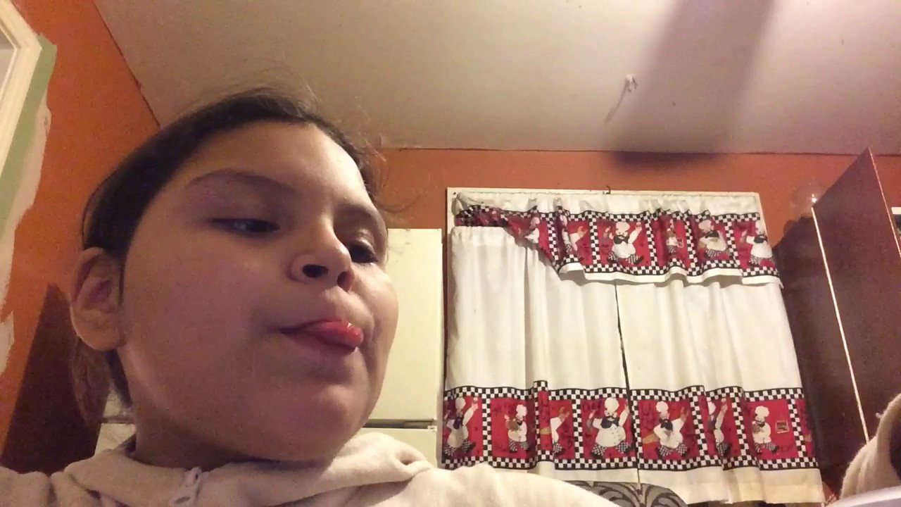 Taki and hot cheetoh puff challenge - YouTube