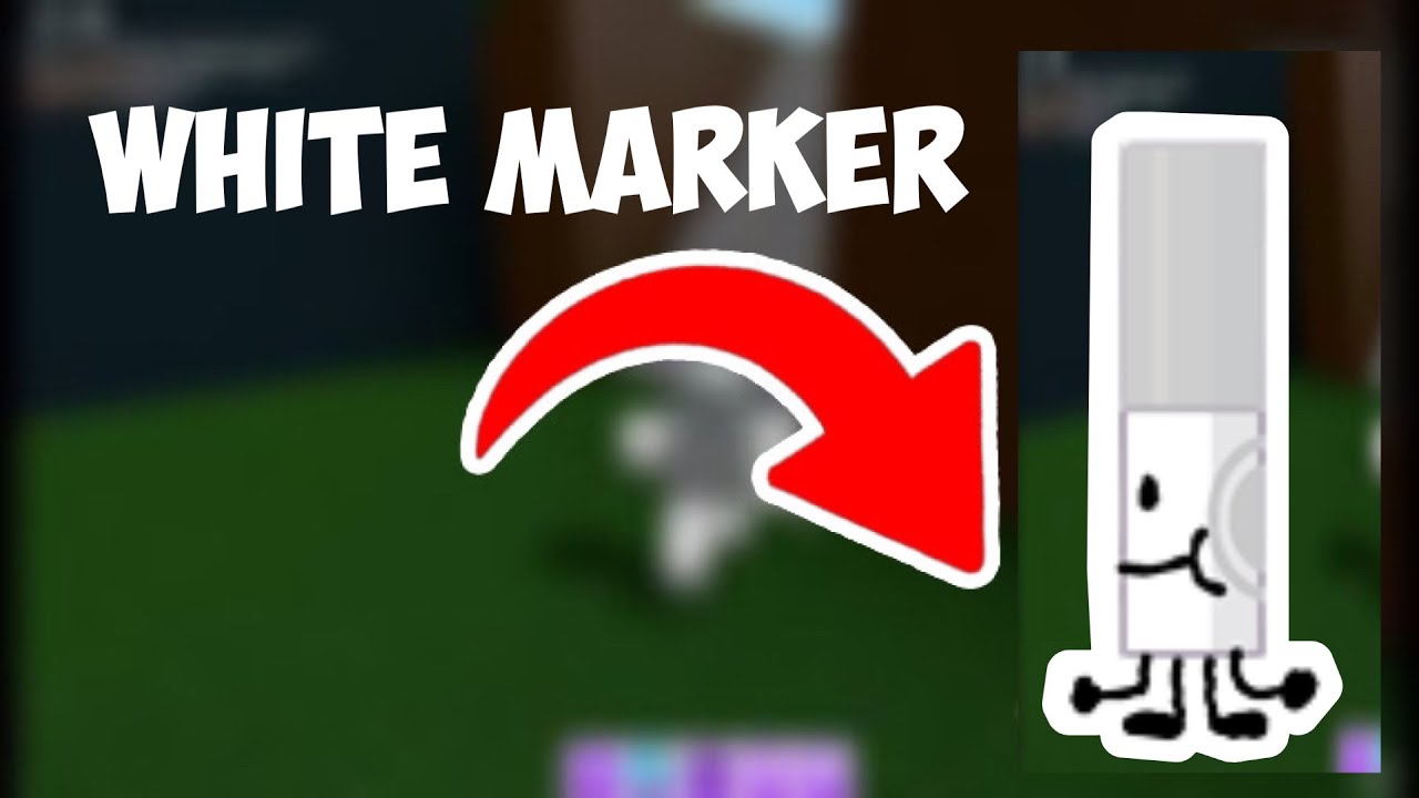 How to Get The “White Marker” | ROBLOX FIND THE MARKERS - YouTube