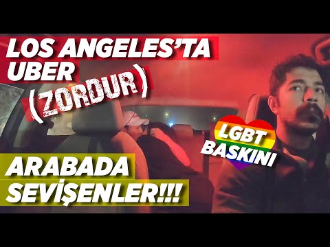 Amerika'da UBER -  Relax California Ortamı |||  Film'in Adı: Arabada Sevişenler