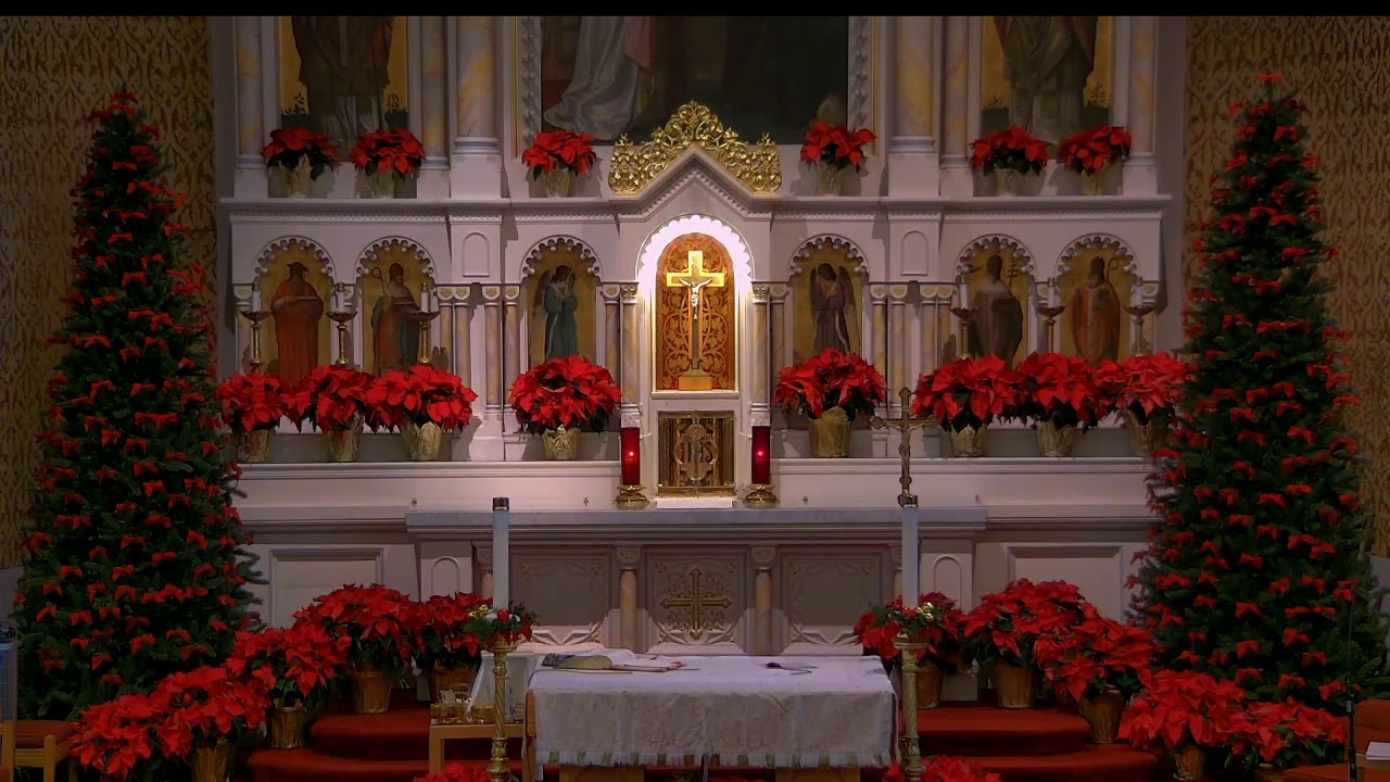 Christmas Morning Mass St Marys Catholic Church - YouTube