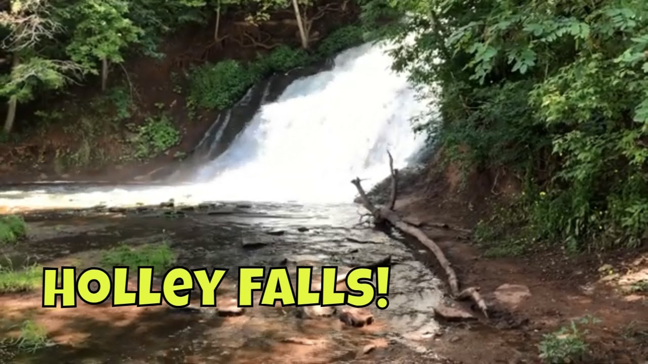 Hike to Holley Canal Falls, Holley, New York/Short Hike to Waterfall ...