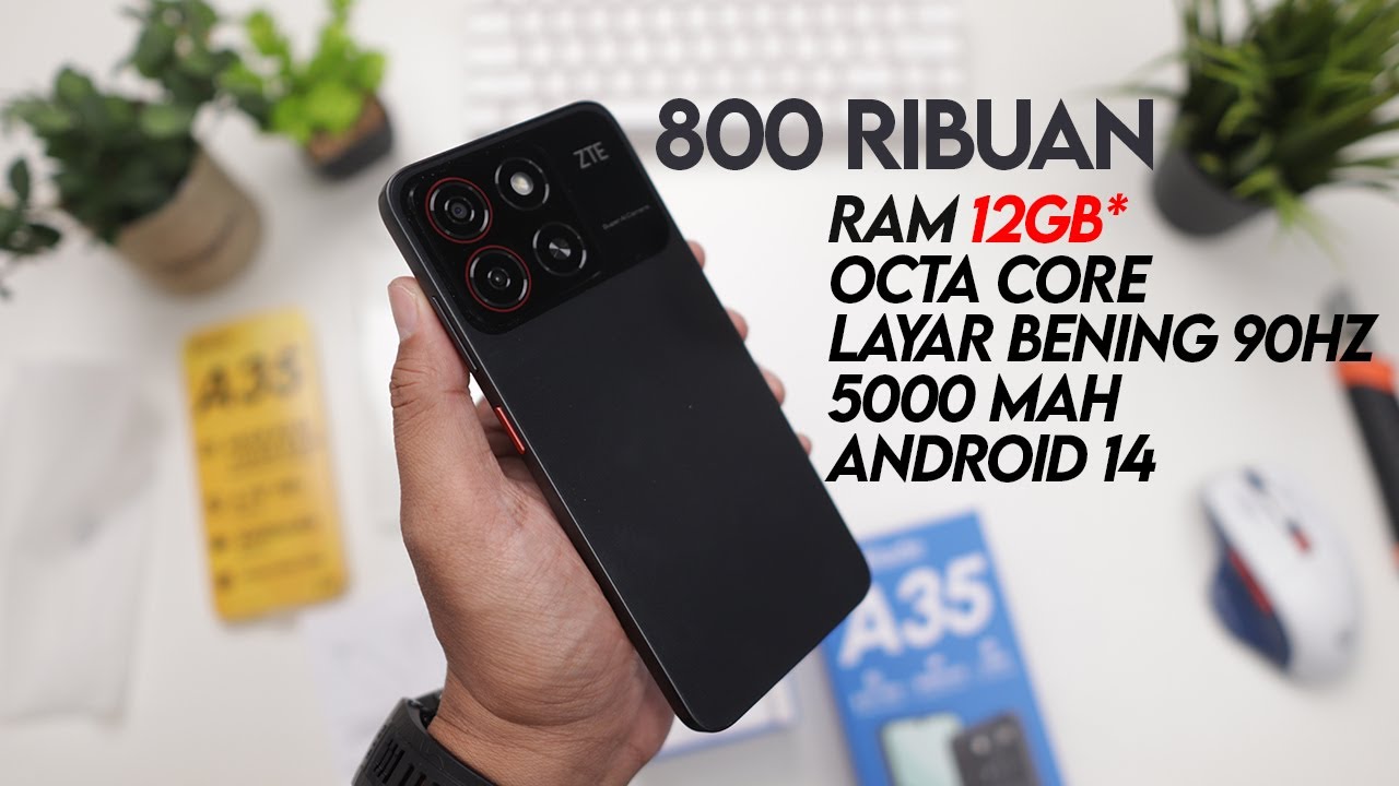 HP BARU CUMA 800 RIBUAN!! INI DIA RAJA BARU ENTRY LEVEL | Unboxing ZTE ...