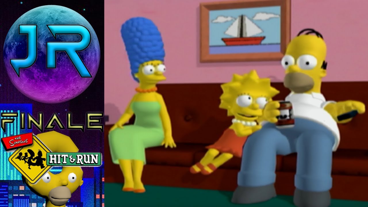 The Simpsons: Hit & Run - Finale: Nuclear Waste Saves Springfield - YouTube