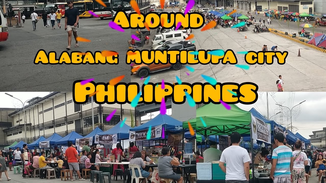 walking tour around/Alabang MUNTILUPA city Philippines - YouTube
