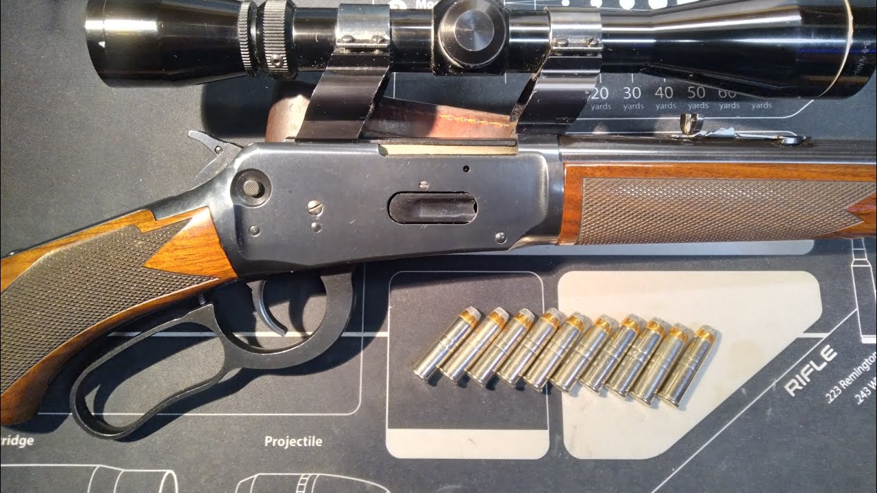 Winchester Model 94 .357 Magnum at the Range - YouTube