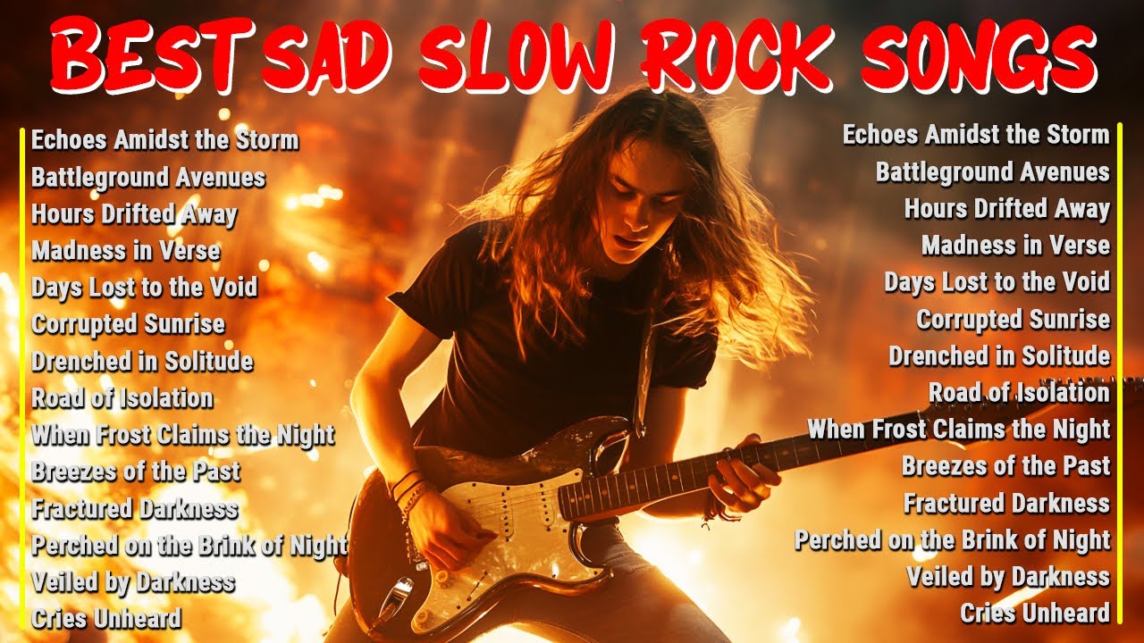Emotional Slow Rock Anthems 2025| Heartfelt and Intense | Rock Songs ...