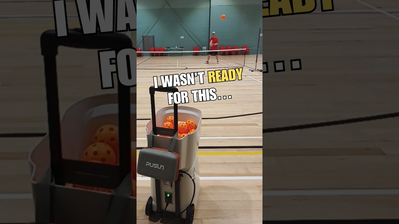 Testing the Pusun Smart Pickleball Machine for the FIRST Time (2.5–4.5 ...