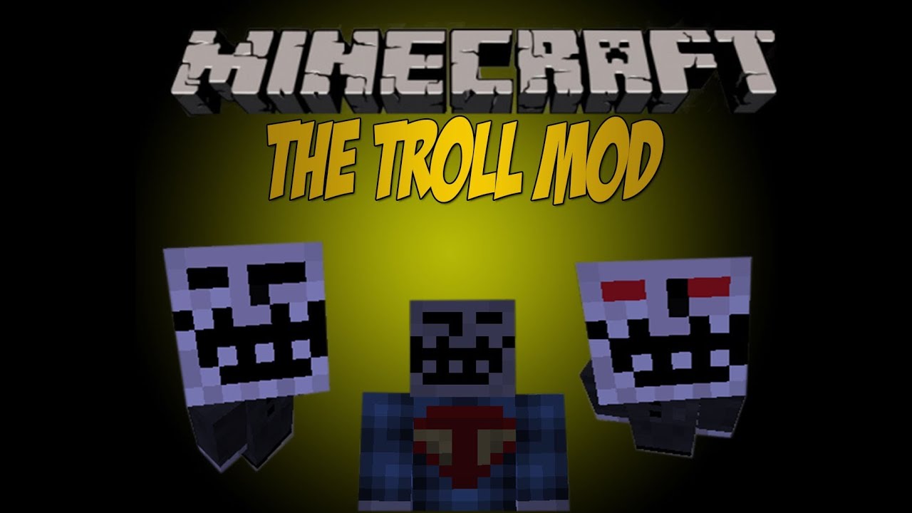 Minecraft Mod Review - The Troll Mod! - YouTube