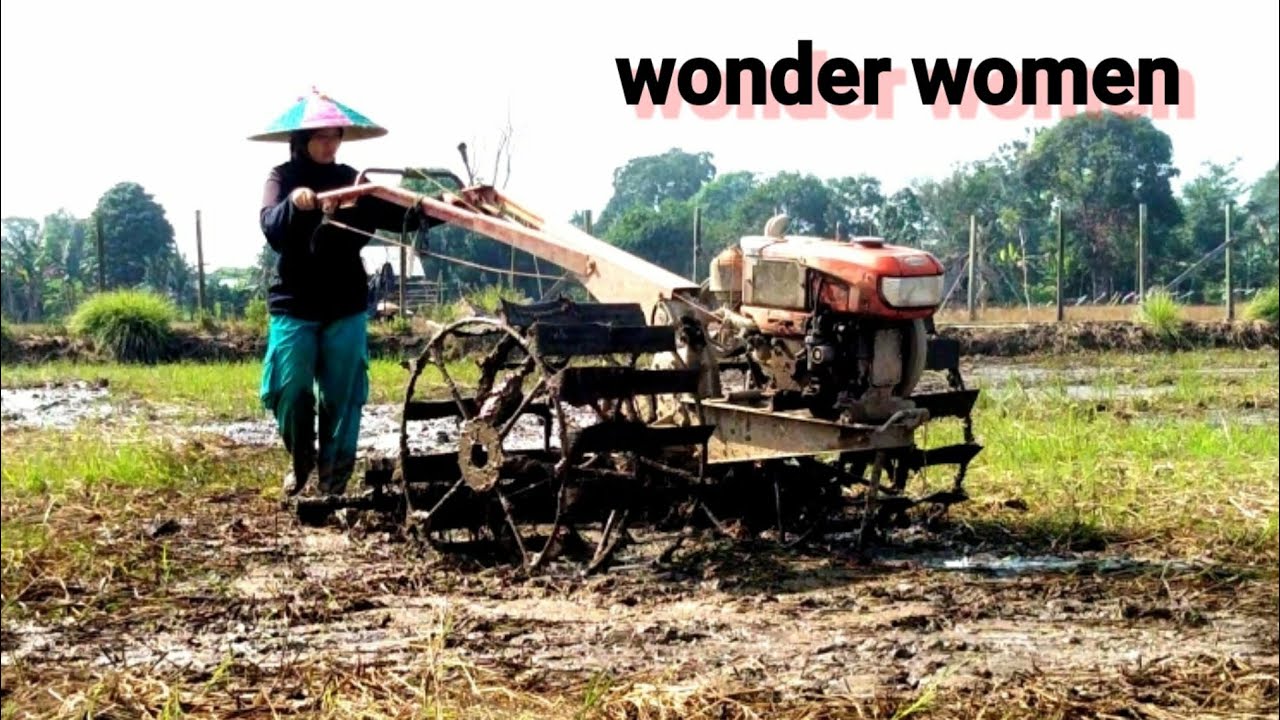 WONDER WOMEN | farmer girl plowing the field with a kubota tractor ...