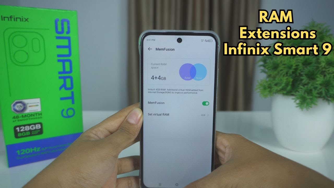 How To Add/Enable RAM Extensions Infinix Smart 9 - YouTube