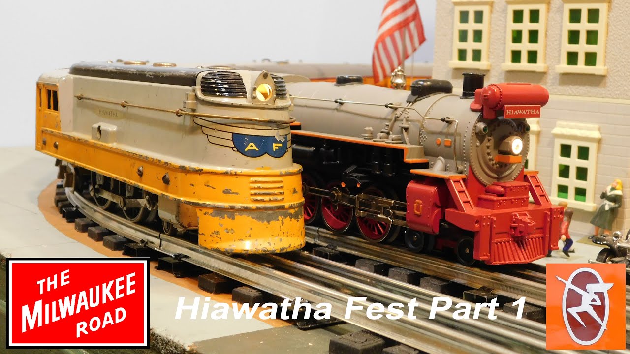 Hiawatha Fest Pt 1: Running Prewar American Flyer and a MTH RailKing ...