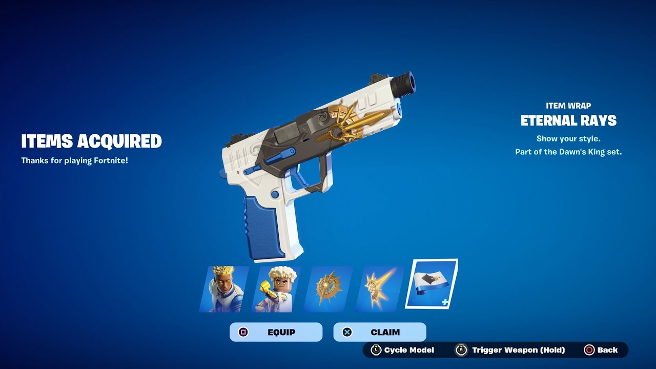 How To Get Eternal Rays Wrap FREE In Fortnite! (Unlocked Eternal Rays ...