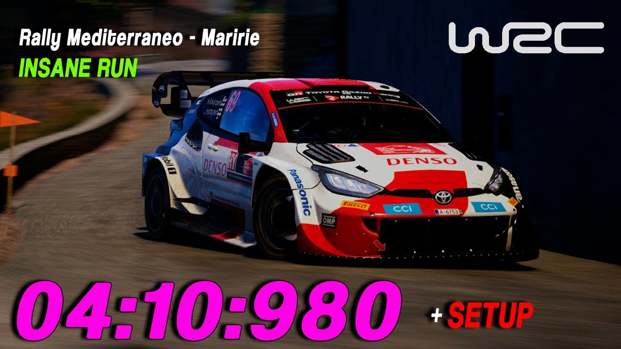 [World Record] EA Sport WRC | Toyota Gr Yaris Rally 1 | Rallye Mediterraneo - Maririe + SETUP ...
