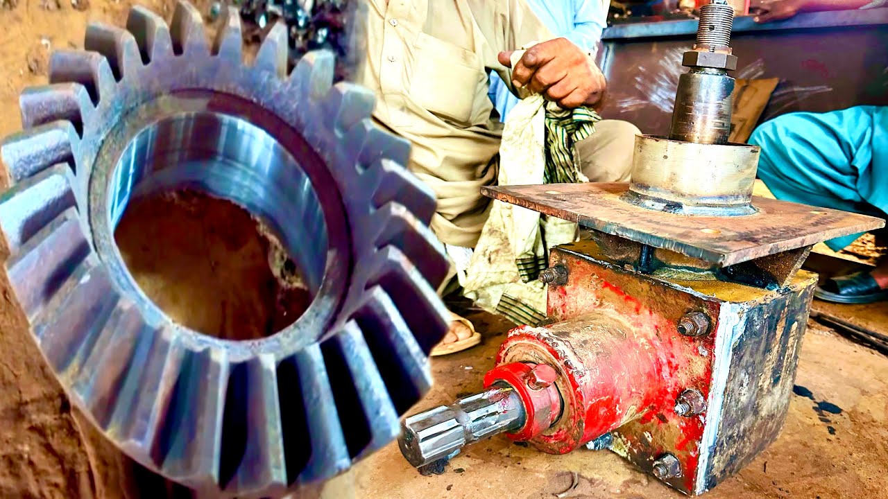 Very very interesting process of manufacturing gearbox gear and ...