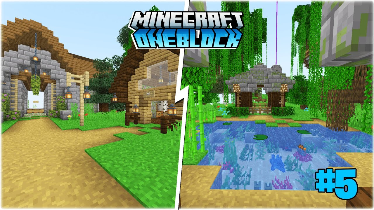 We found the best ONEBLOCK island! #5 (മലയാളം) - YouTube