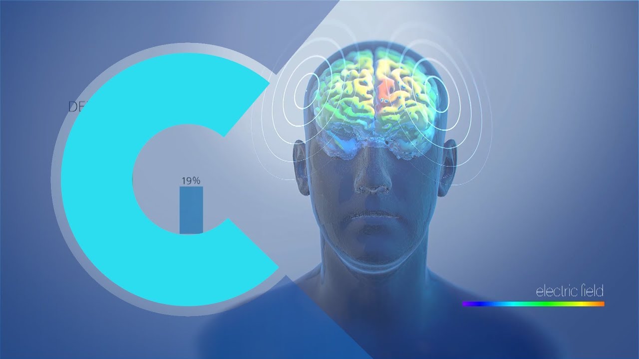 New device claims to stimulate brain for depression treatment - YouTube