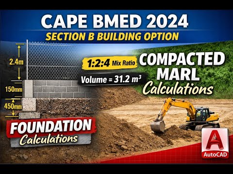 CAPE BMED 2024 Past Paper Explained |Section B Building Option | Full ...