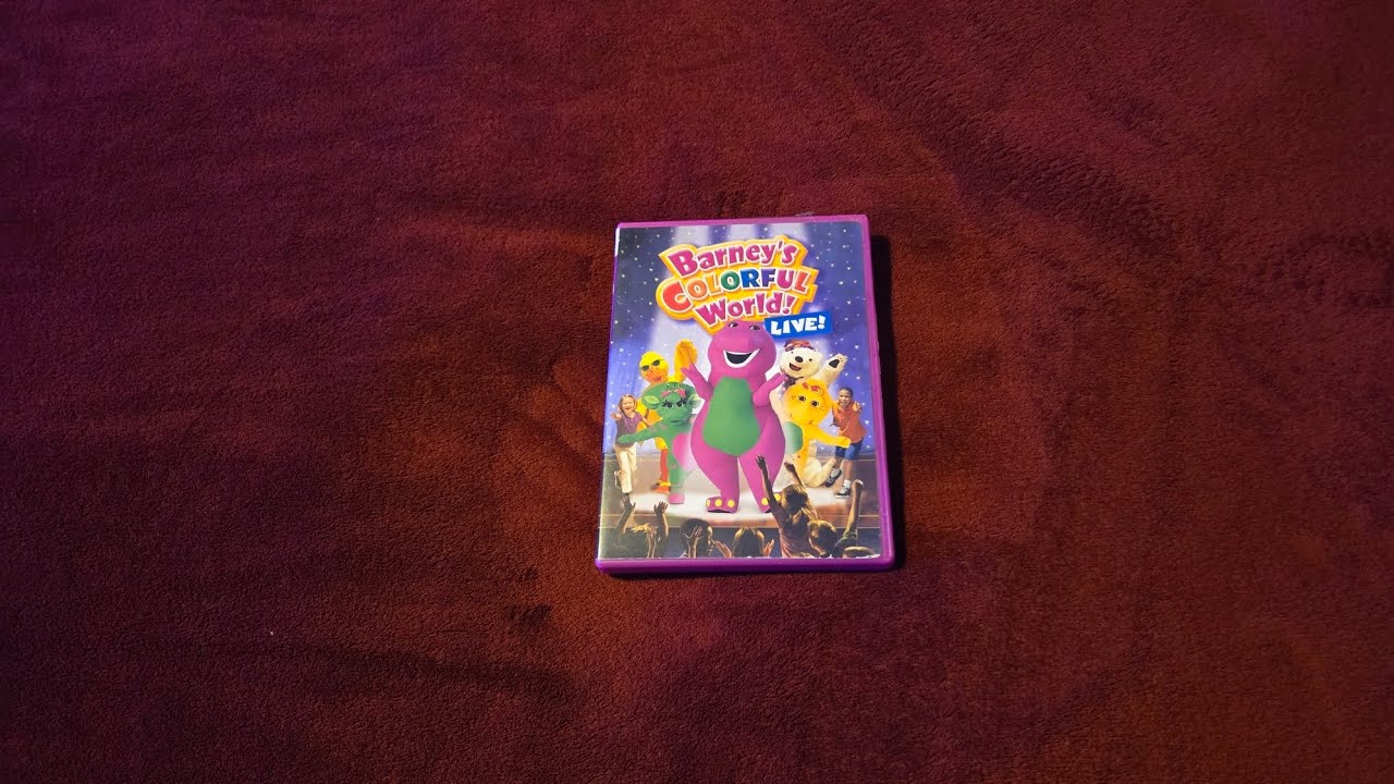 Opening to Barney's Colorful World Live 2004 DVD (2009 Lionsgate ...