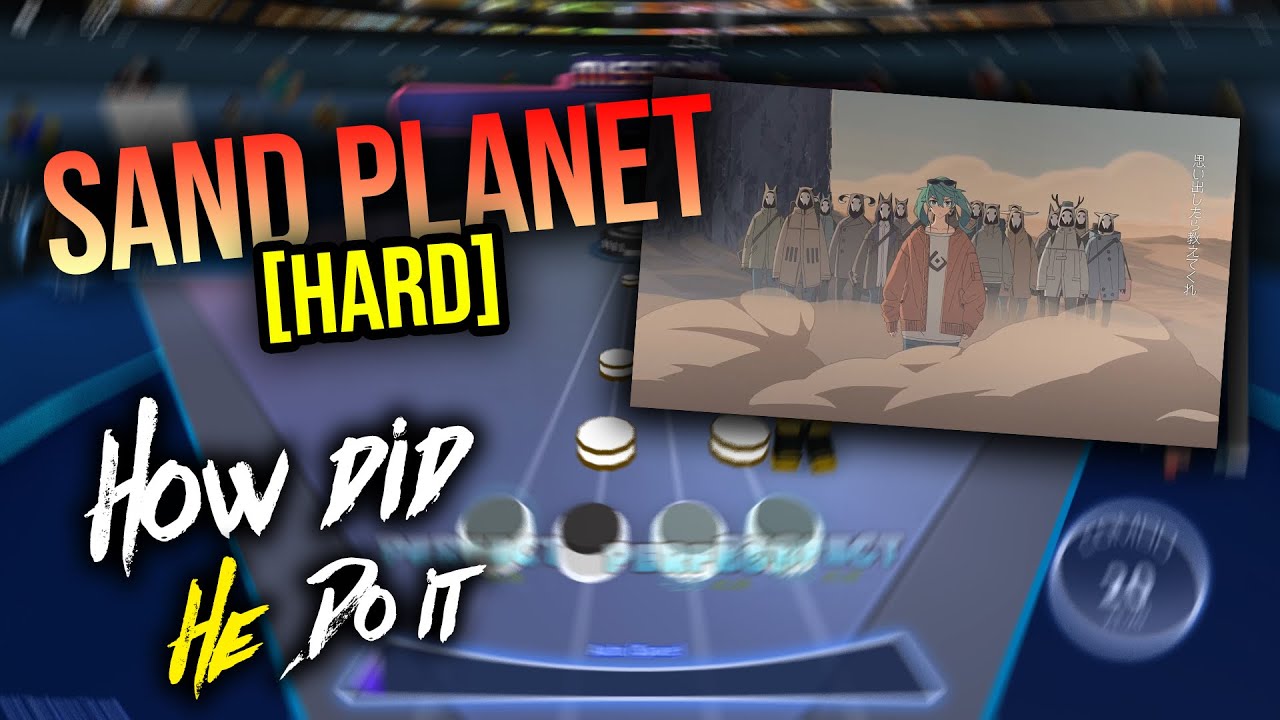 Robeats - Sand Planet (Hard 23) No Gear Full Combo A+ - YouTube