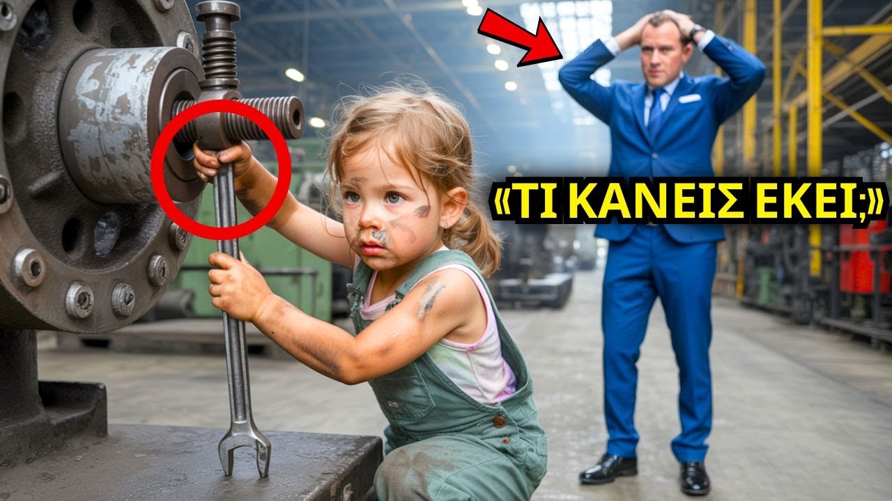 ΦΤΩΧΟ ΚΟΡΙΤΣΙ ΕΠΙΣΚΕΥΑΖΕΙ ΤΟ ΜΗΧΑΝΗΜΑ ΤΟΥ ΕΡΓΟΣΤΑΣΙΟΥ — Ο ...