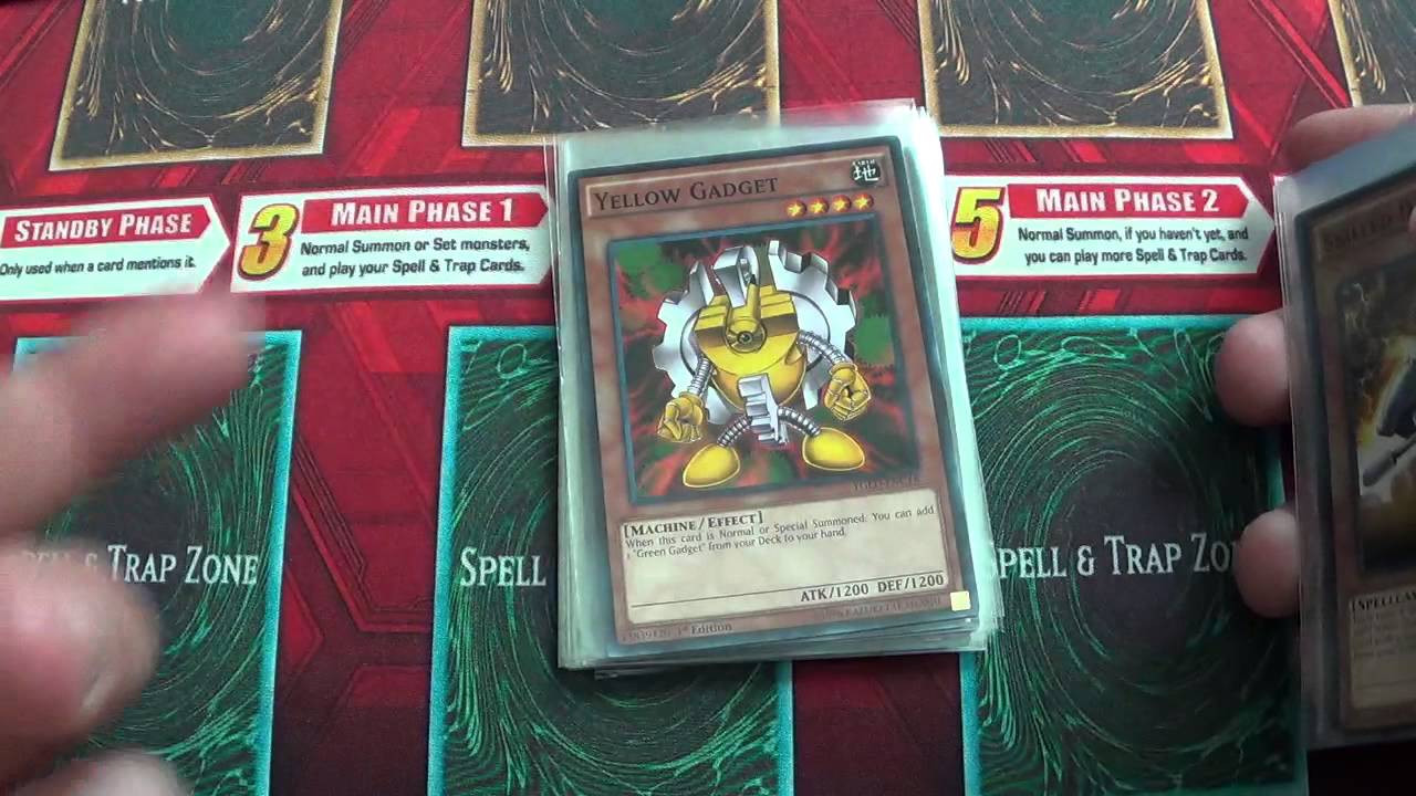 Yugioh Yugi's Gadget Deck Profile - YouTube