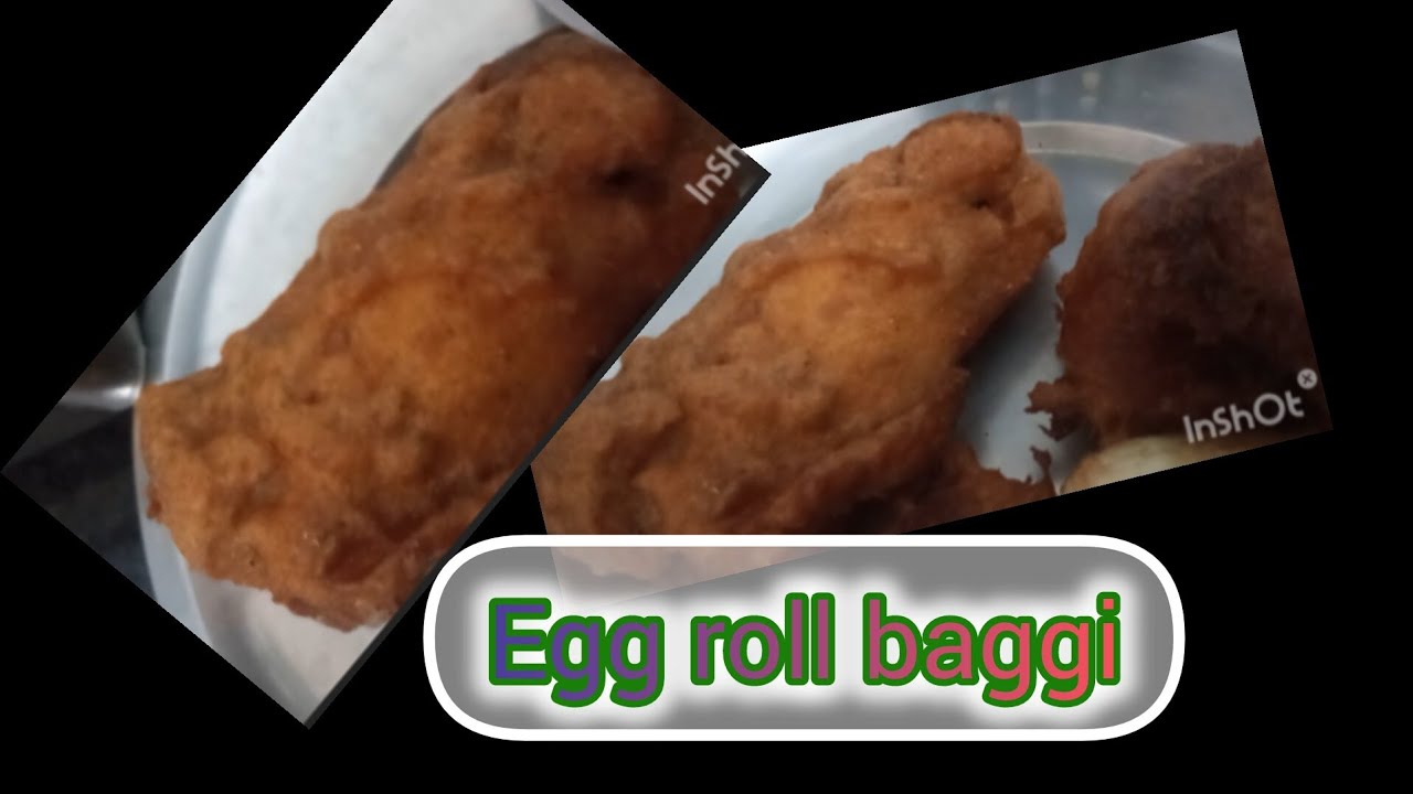 how to prepare egg roll baggi//very tastybajji//cooking👨‍🍳 for egg roll ...