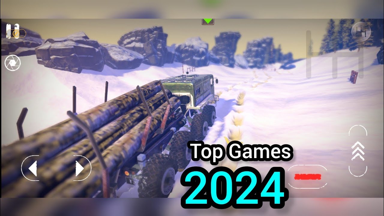 TOP 6 Best Driving Games with Snow & Ice Physics Weather for ANDROID ...