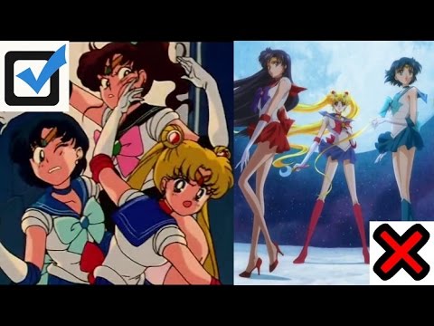 Why 90's Sailor Moon is better than SM Crystal