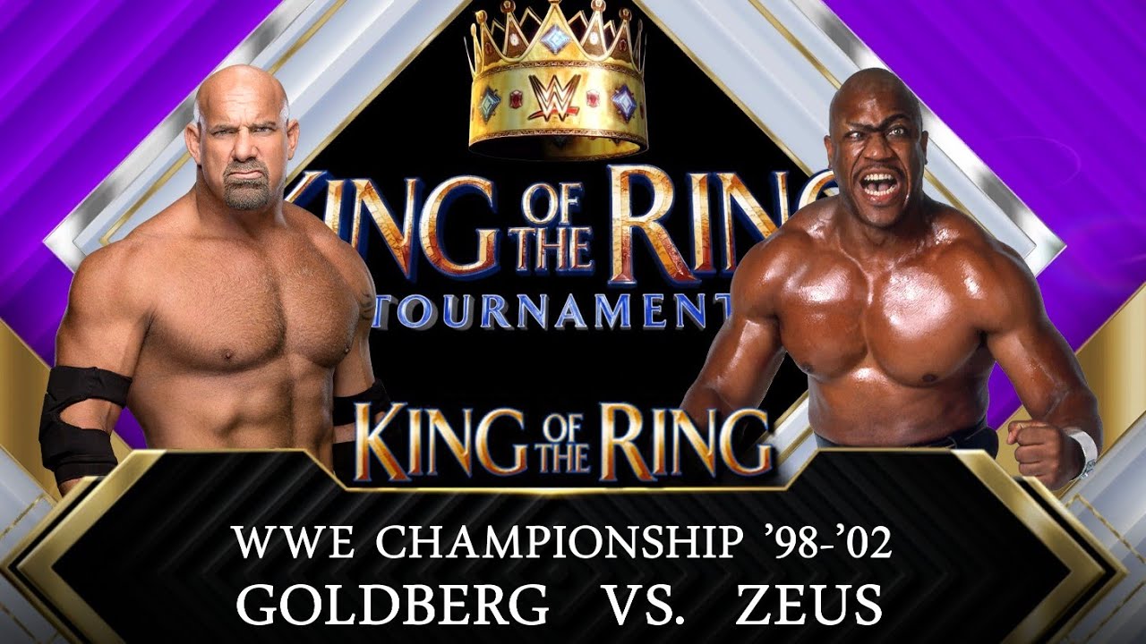 WWE 2K23 Zeus vs Goldberg - WWE Championship - WWE 2K23 PS4 - YouTube