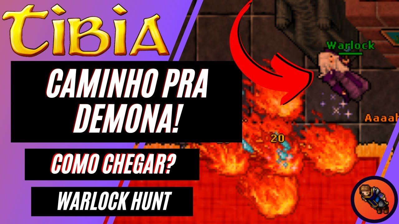 CAMINHO PARA DEMONA [WARLOCK TIBIA] - YouTube