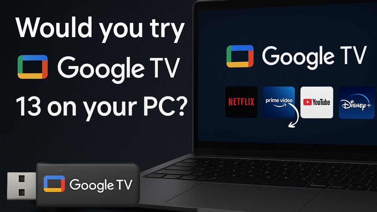 How to Install Google TV 13 on USB Drive - YouTube