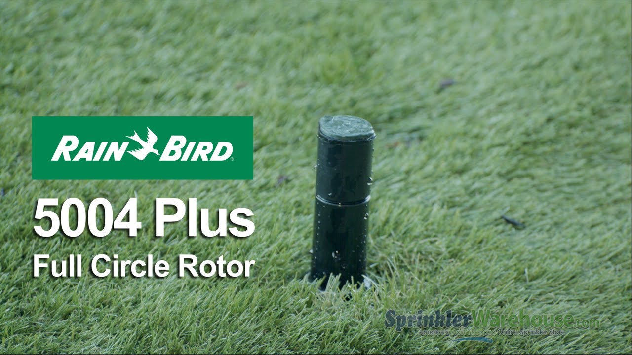 Rain Bird 5004 Plus Full Circle Rotor - YouTube