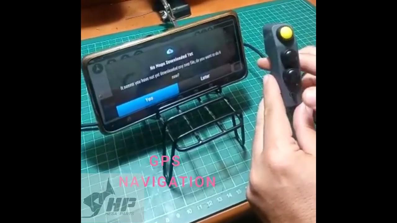 HESAPARTS NAVCOMM remote DMD2 control - YouTube