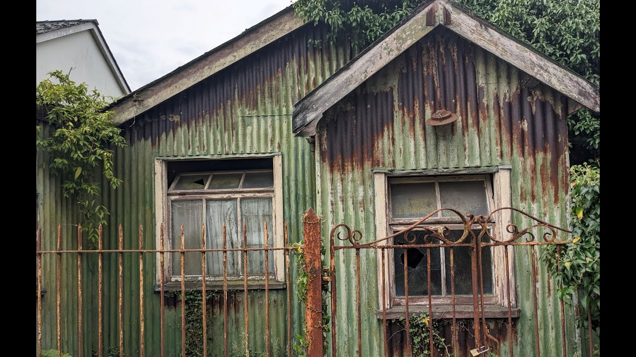Tin Sheds 2 More Corrugated Metal Buildings In West Wales. - YouTube
