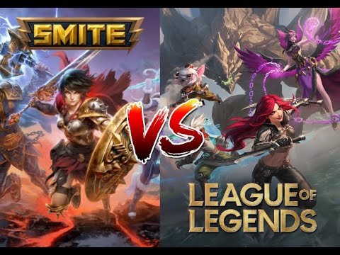Smite Vs League of Legends - YouTube