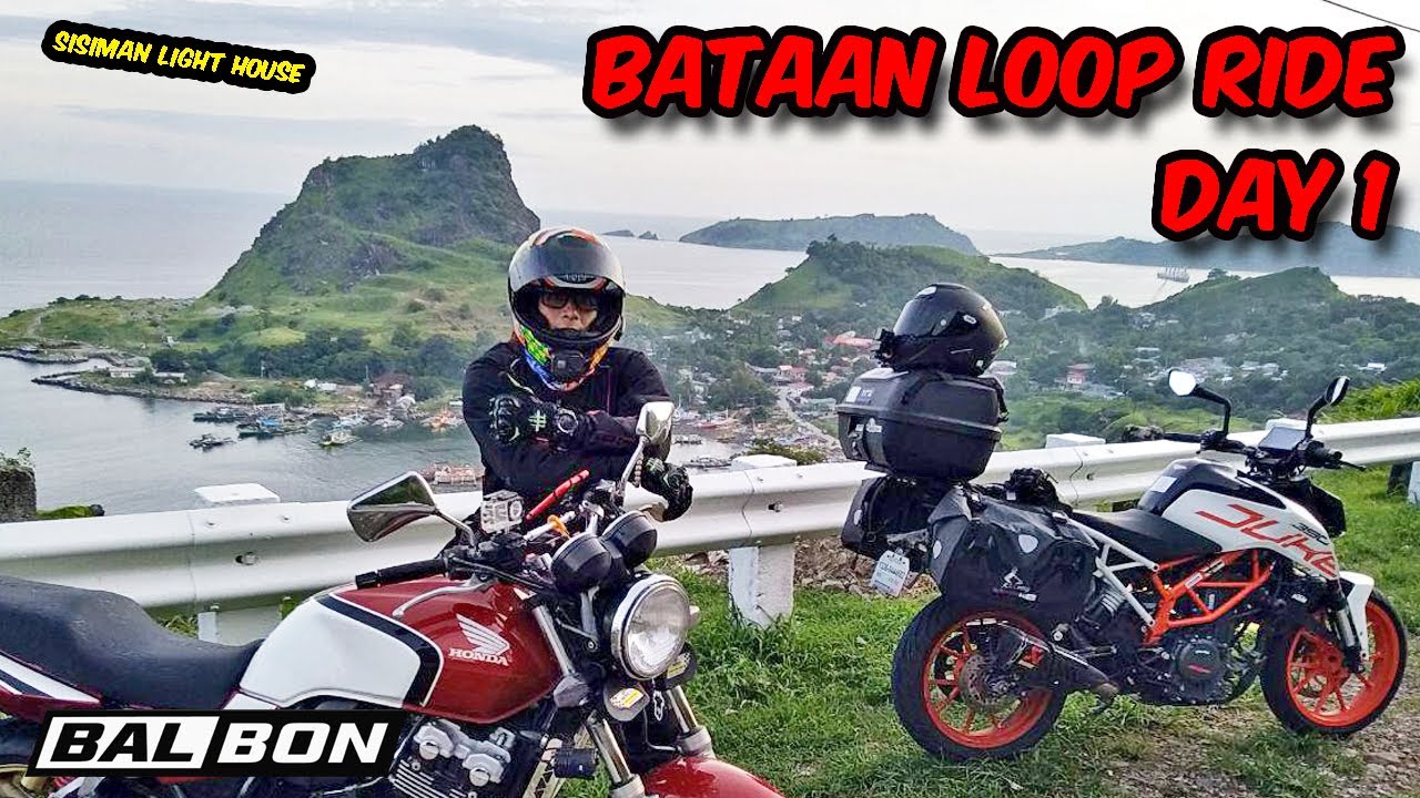 BATAAN LOOP RIDE DAY 1 | SISIMAN LIGHT HOUSE | AGWAWAN BEACH - YouTube