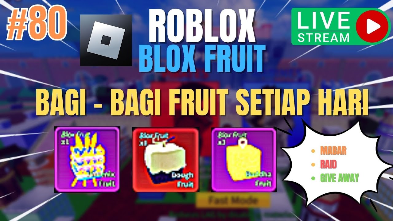 BAGI - BAGI DOUGHT, BUDDHA & PHOENIX DI BLOX FRUIT / ROBLOX LIVE ...