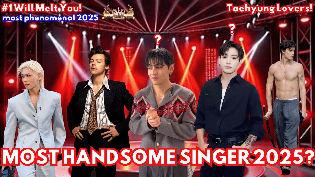 "TOP 10 Most Handsome Singers in the World 2025 — No. 1 Makes the World ...