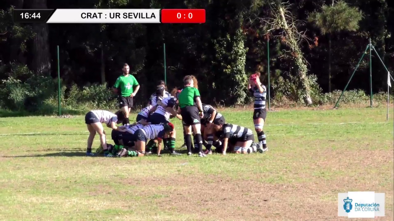 CRAT UDC - Universiario Rugby Sevilla - YouTube