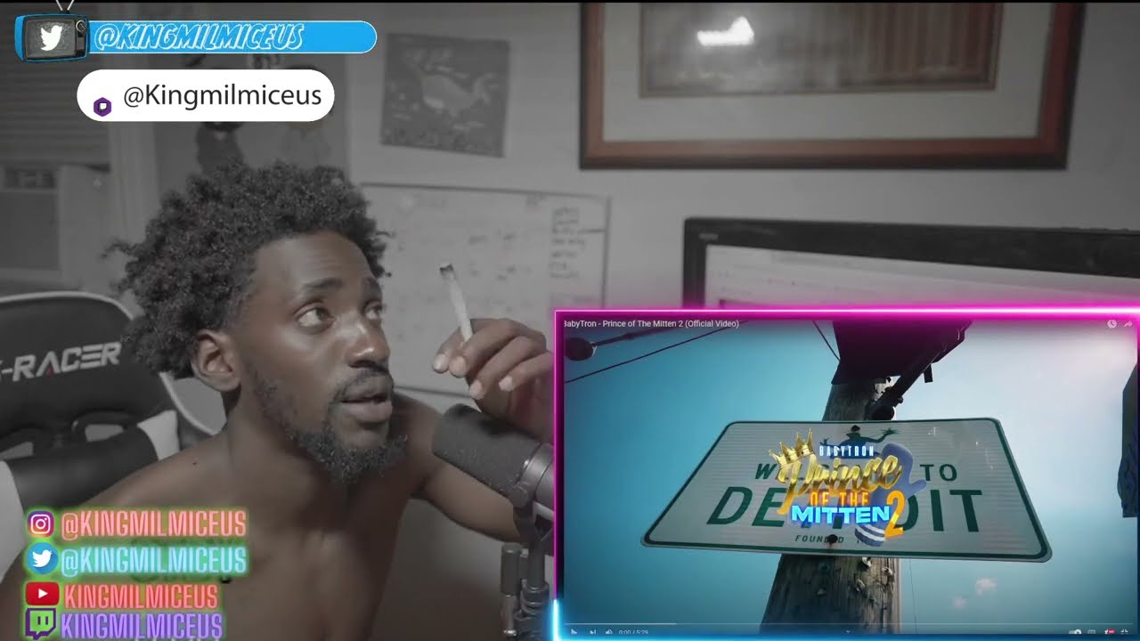 The 8 God Reacts to:Babytron - Prince Of The Mitten 2 - YouTube