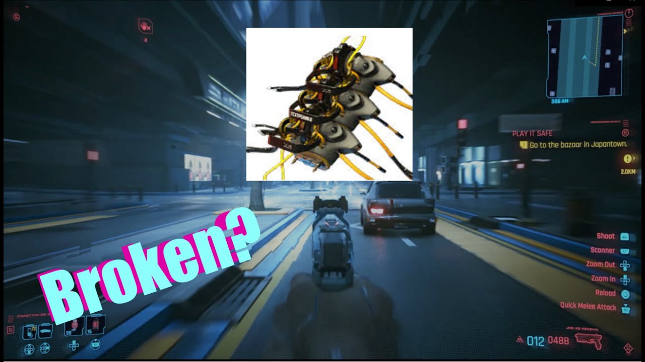 Cyberpunk 2077 Kerenzikov Hop Glitch (small showcase) - YouTube