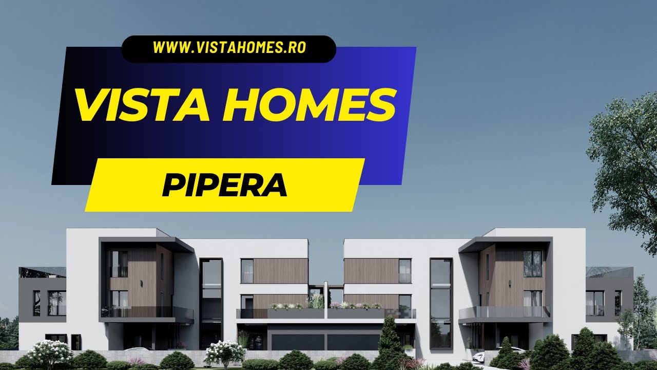 Vista Homes Reveal: Step into Luxury Living in Pipera, Voluntari ...
