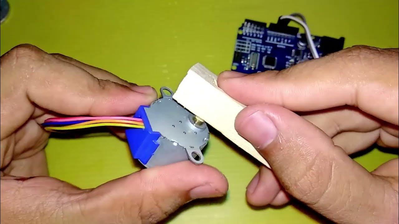Tutorial Belajar Projek Arduino Akses Motor Stepper 28BYJ-48 - YouTube