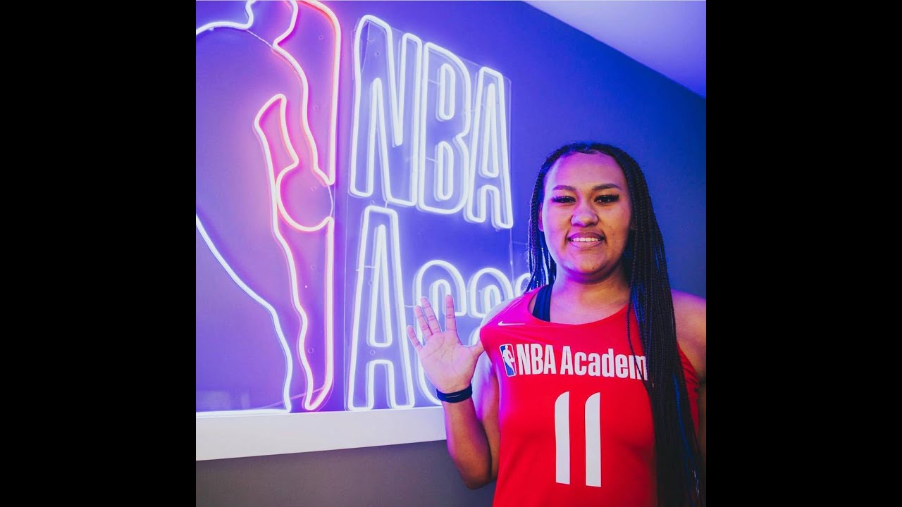 Erica Carr (No. 11, Red Team) - NBA Academy Games, Atlanta, GA. July ...