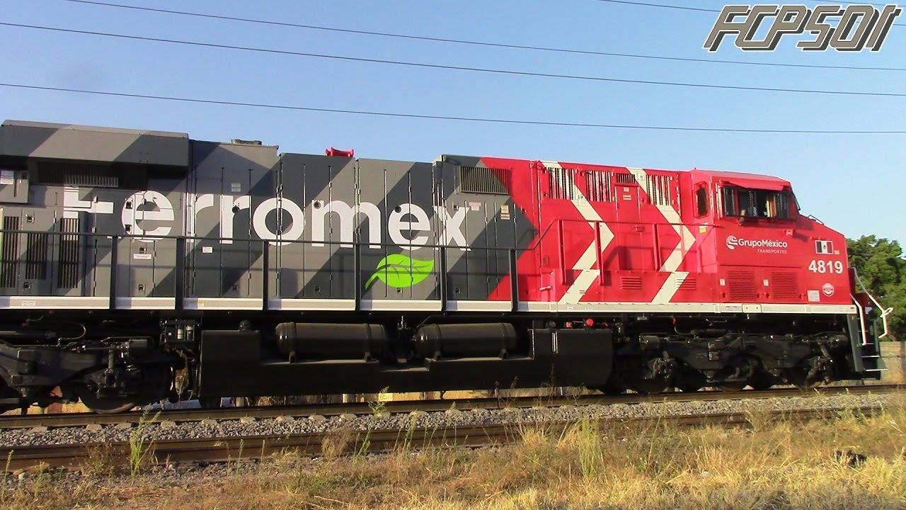 A Detalle; ES44AC Híbrida #4819 Recién Pintada en Mazatlán! Nuevo ...