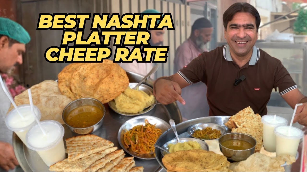 EXPLORING BEST NASHTA PLATTER | Best Nashta in faisalabad - YouTube