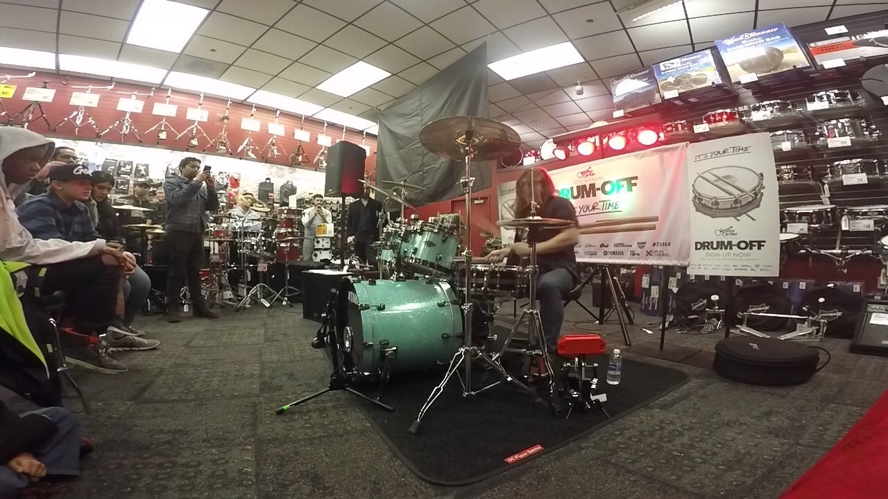 Forrest Rice Drum Off District 2016 - YouTube