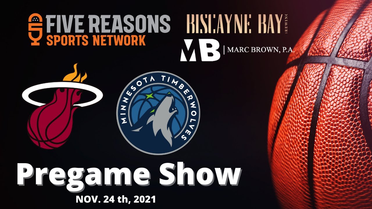 Miami Heat vs Minnesota Timberwolves Pregame Show - YouTube