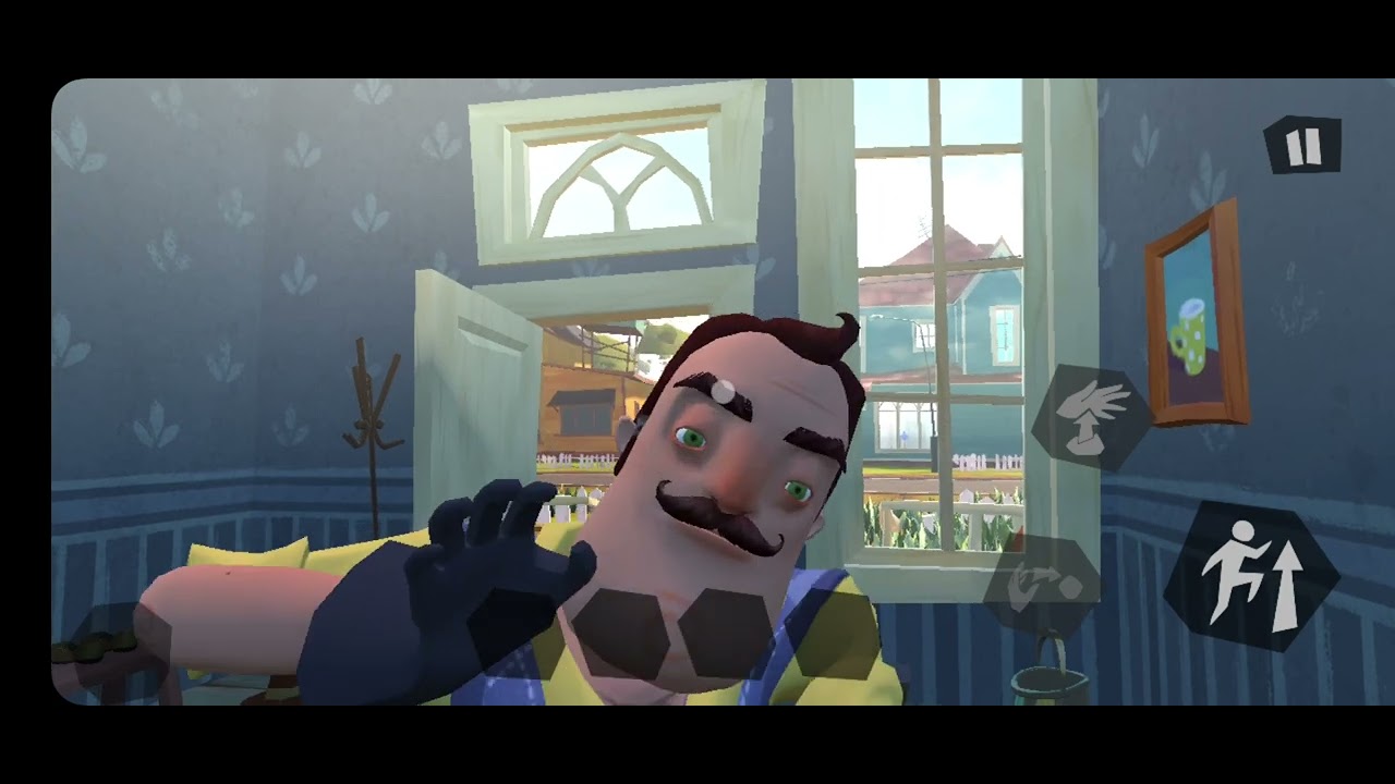 hello neighbor doing funny things to him - YouTube