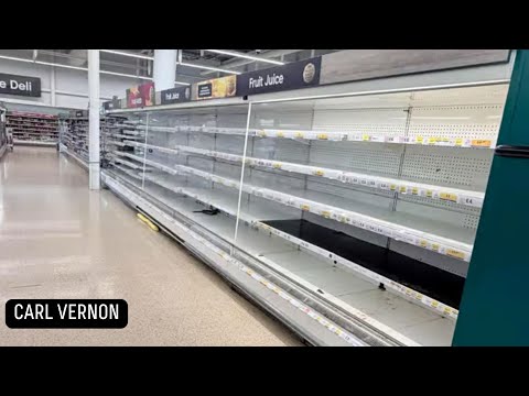 Supermarkets are EMPTY